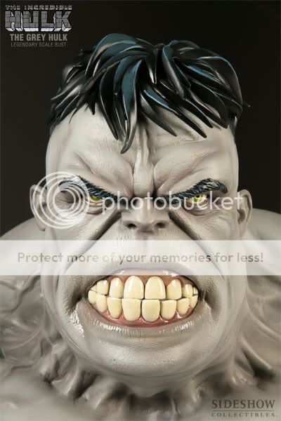 SIDESHOW : Hulk Grey Legendary Scale Bust
